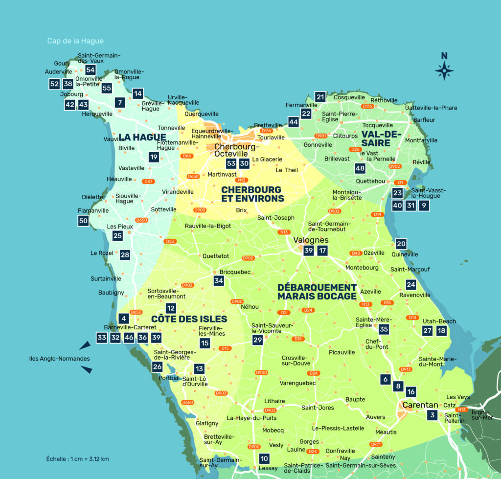 carte mancheB1-version-circuits-FINAL-2 - Cotentin Tourisme